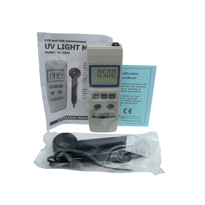 Luxómetro medidor de luz UV LUTRON YK-35UV - Valiometro